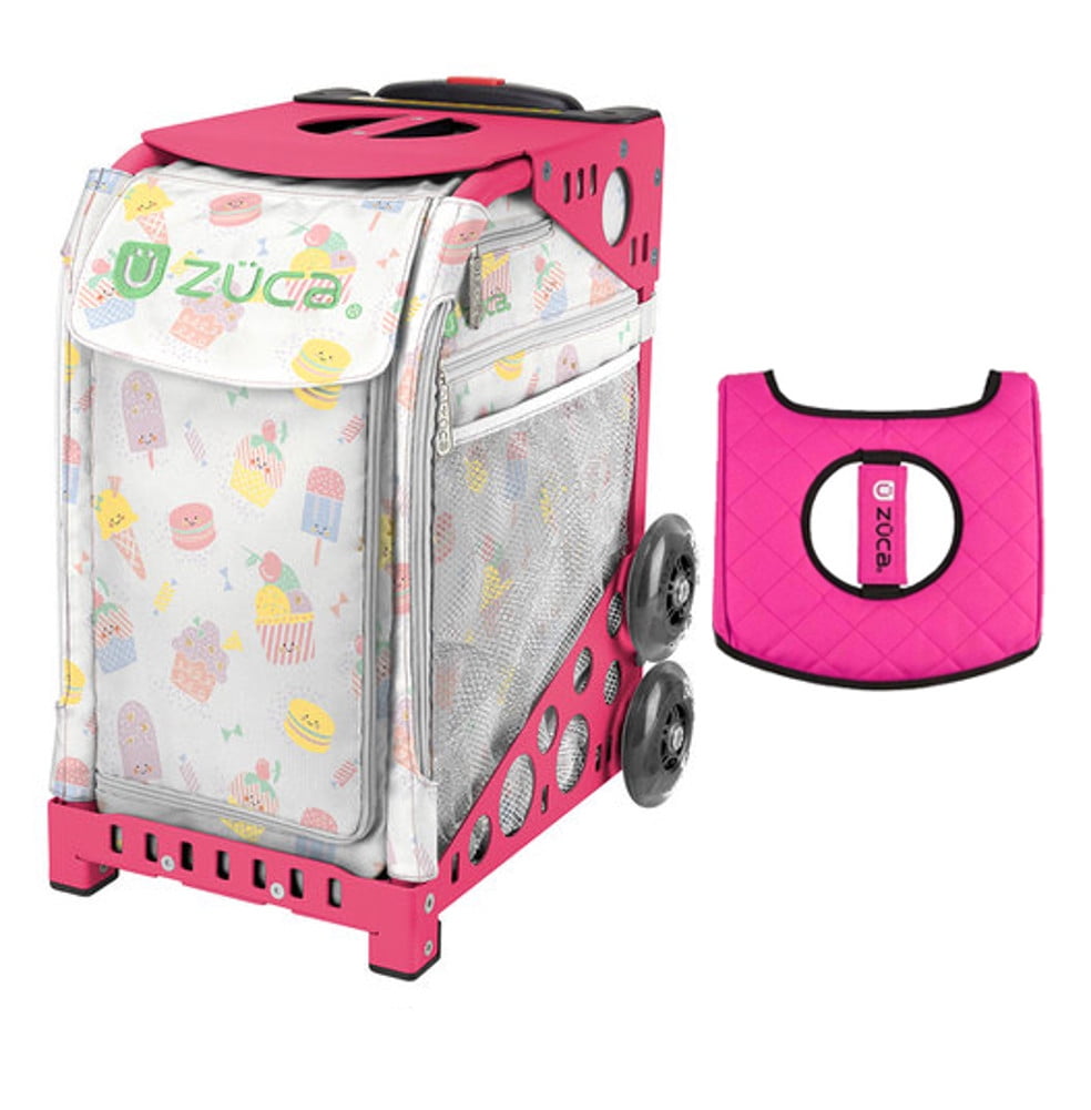 Zuca Sport Bag - Sweet Pastels with Gift Black/Pink Seat Cover (Pink ...