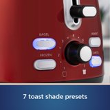 Oster 2-Slice Wide Slot Toaster, Stylish Candy Apple Red Color ...
