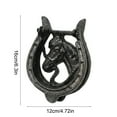 Cast Iron Antique Horse Hammer Door Knocker,Cast Iron Horse Head Door ...