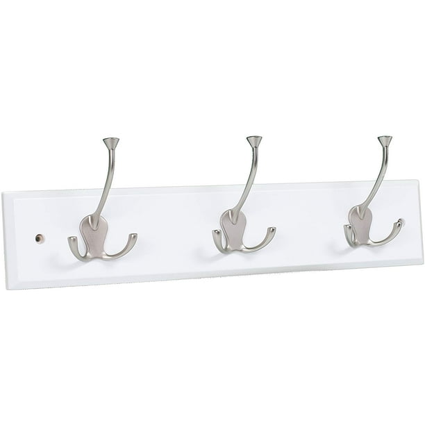 BirdRock Home Tri Hook Coat Rack - 3 Hooks - Wall Mount Hat Rack ...