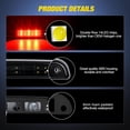 Nilight Third Brake Light Tail High Mount 3rd Stop Cargo Reverse Lights ...