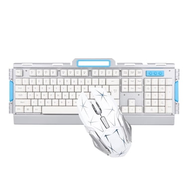 Ninja Dragons V1X Premium Metal Gaming Keyboard and Mouse Set - Colored ...