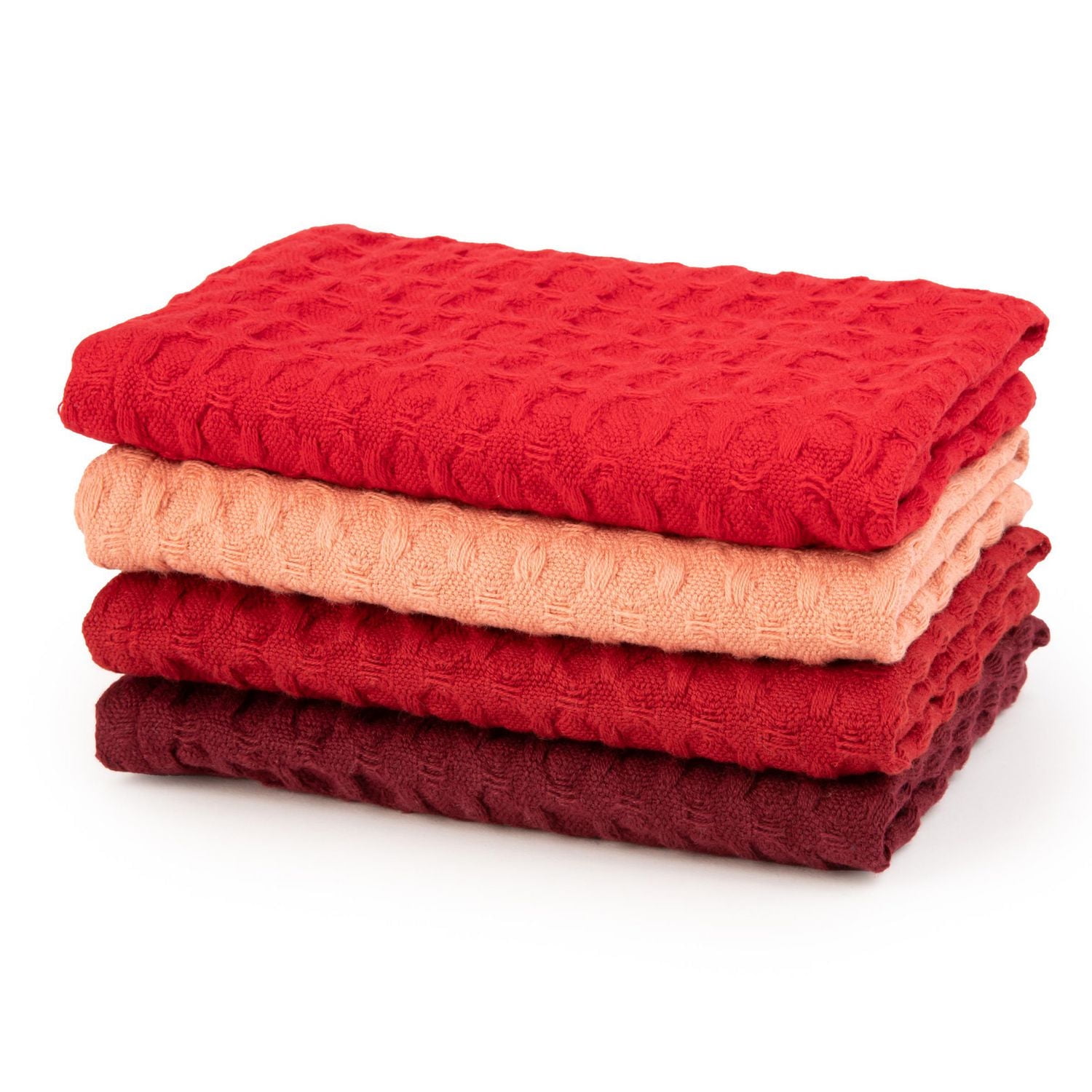 Click here for Mainstays 4 Pieces  Waffle Dishcloths  Red 12 In X... prices