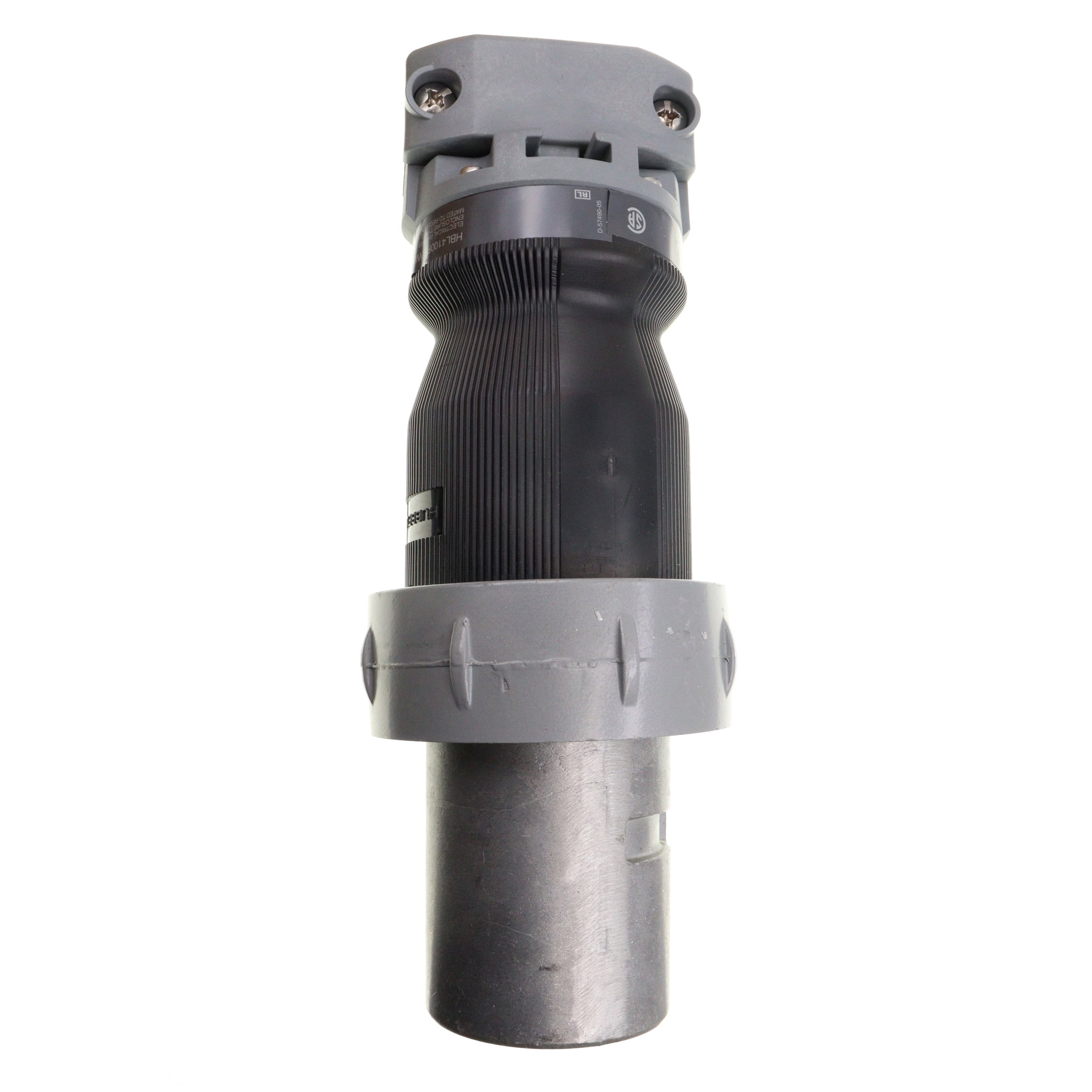 Hubbell HBL4100PS2WR Pin and Sleeve Insulgrip Plug, 3 Pole, 4 Wire, 100 ...