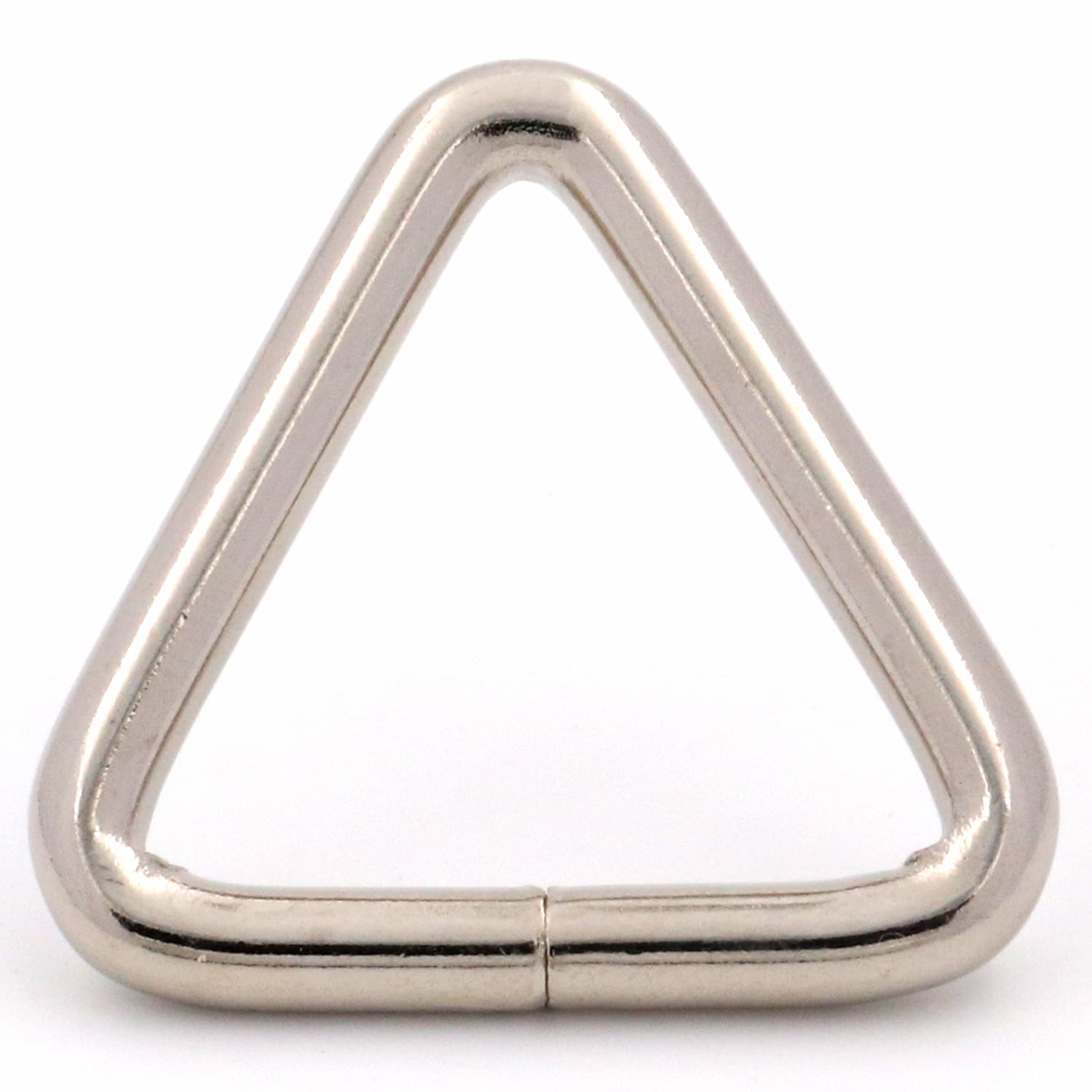 Fenggtonqii 1'' Metal Triangle Ring Buckle Connectors Non Welded Round ...