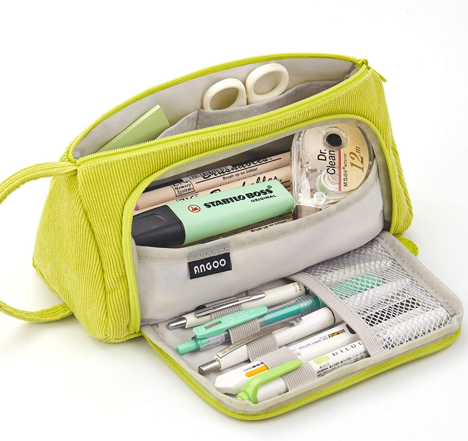 Big Capacity Pencil Case Pouch Pen Case Simple Stationery Bag School ...