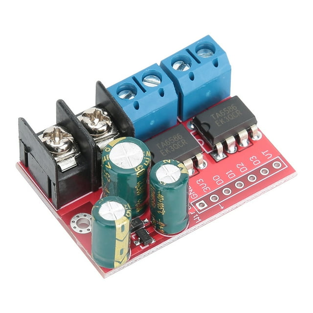 Dual H-Bridge DC Motor Driver Module with 5A Continuous/9A Peak Current ...