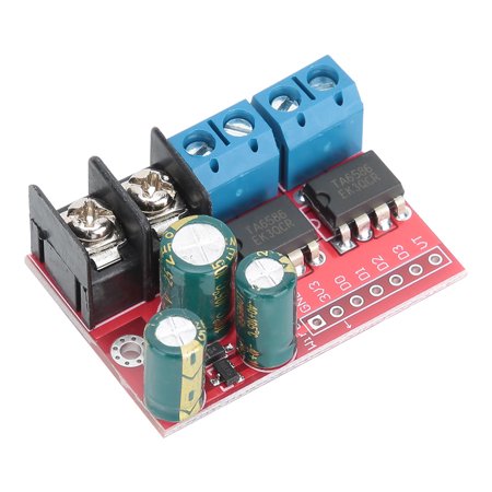 DC Motor Drive Module, PWM Regulation CW CCW Rotation 2 H Bridge Module ...