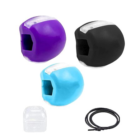 Jaw Exerciser 3 pack for Women and Men, Jaw line Exercise Device ...
