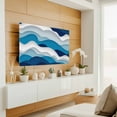 Blue Ombre TV Dust Cover,Stretchable TV Screen Desktop Computer ...