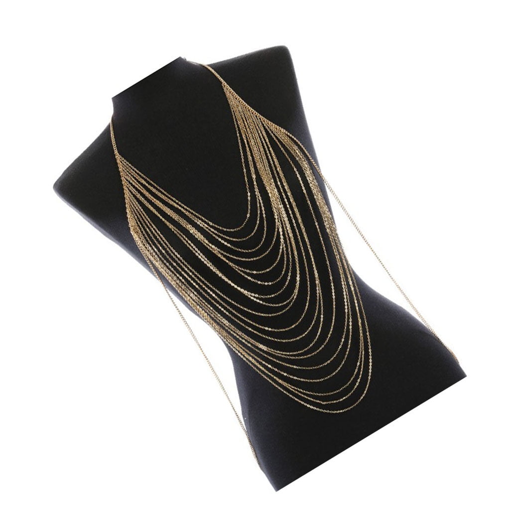 Click here for Yingyy Womens Sexy Tassels Multilayer Bikini Body... prices