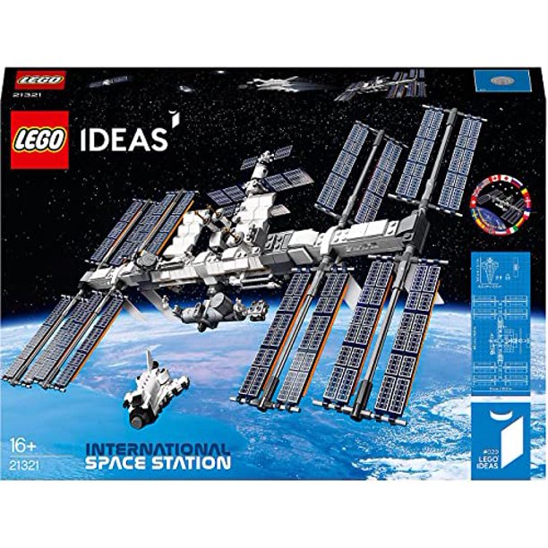 Lego Ideas International Space Station 21321 Toy Blocks, Present ...