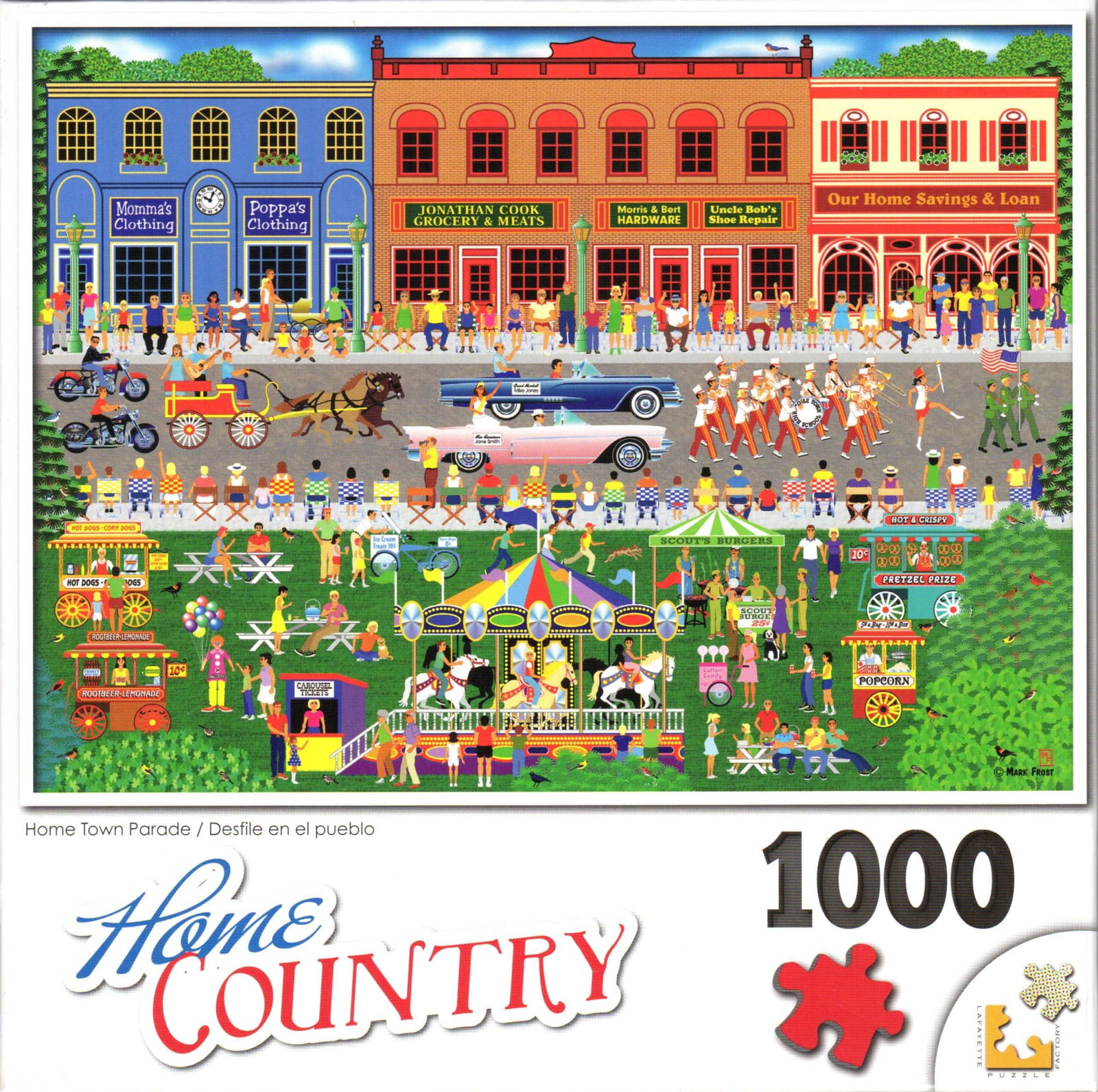 Home Town Parade 1000 Piece Puzzle - Walmart.com