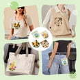 4Pcs 4 Styles Polyester Thread on Patches Hot Melt Adhesive Costume ...