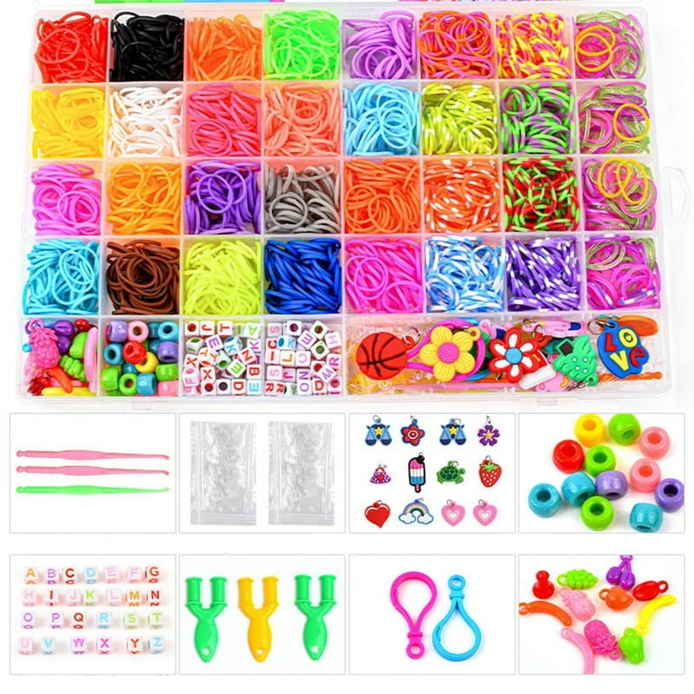 Click here for Generic 2500/3500pcs Colorful Loom Bands Set Candy... prices