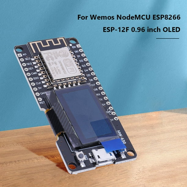 For Wemos ESP8266 WiFi Module 0.96 Inch OLED Display NODEMCU WiFi Module | Walmart en línea