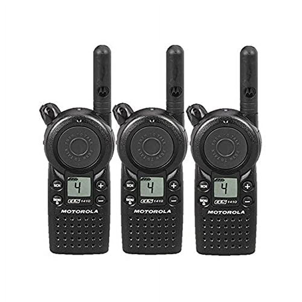 Pack de 3 Walkie Talkies Motorola CLS1410 Radio Bidireccional UHF con ...