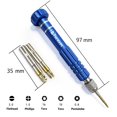5in1 Multifunctional Small Screwdriver, S2 Steel Magnetic Screwdriver ...