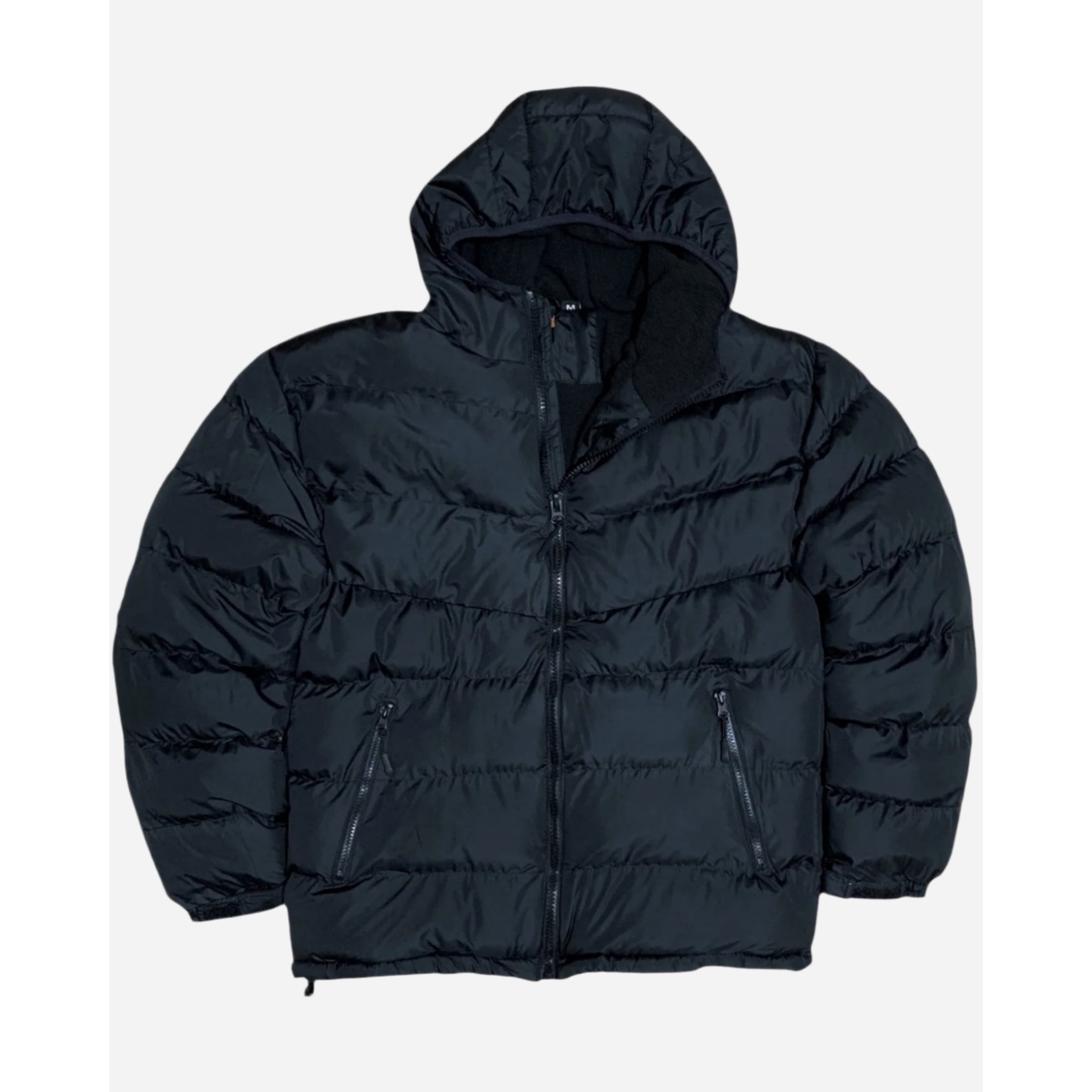 Men's Padded Fleece Insulated Warm Winter Heat Kept Coat Jacket with ...