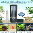 Turtle Tank Filter Aquarium Internal Filter for 3 to 20 Gallon Fish ...