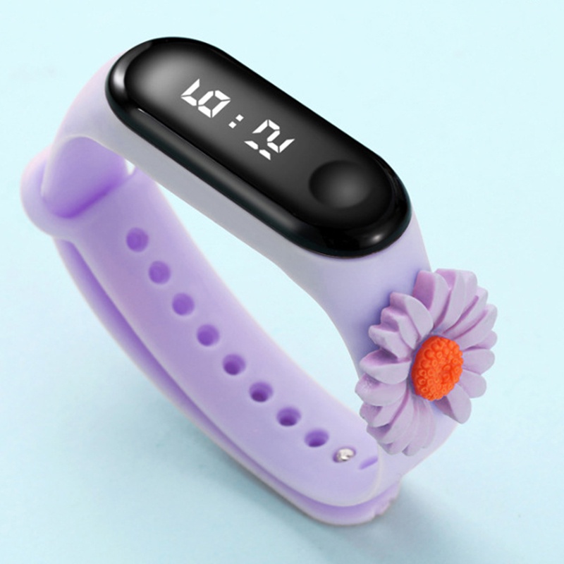Reloj digital led a prueba de agua para niños de dibujos animados de El ...