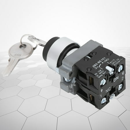 2 Positions Key Switch, Key Lock Switch High Thickness For Power ...