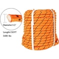 netuera 1/2 Inch x 200 FT Double Braid Polyester Arborist Rigging Rope ...