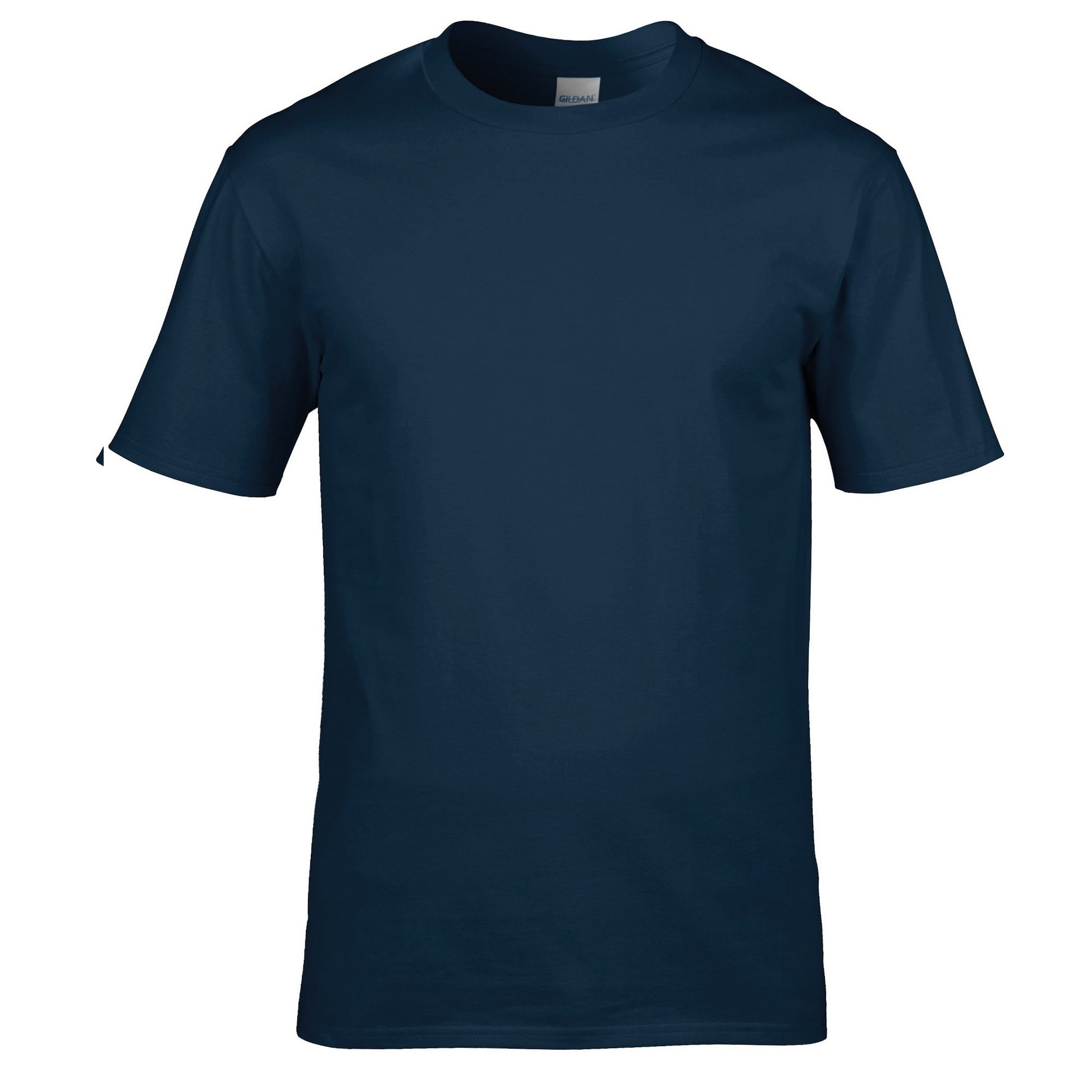 Gildan - Camiseta premium de algodón para hombre (Azul marino) Gildan ...