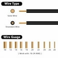10 Pack T Type 1 Pin Low Voltage Wire Connector, Quick Solderless Wire ...