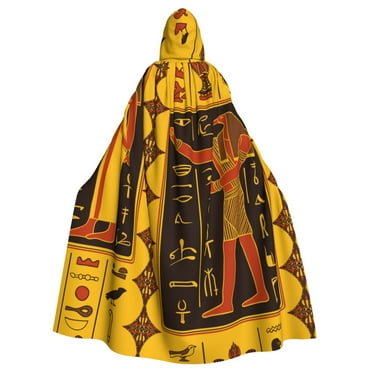 Halloween Burlap Cloak with Hood Adult Costume - Walmart.com