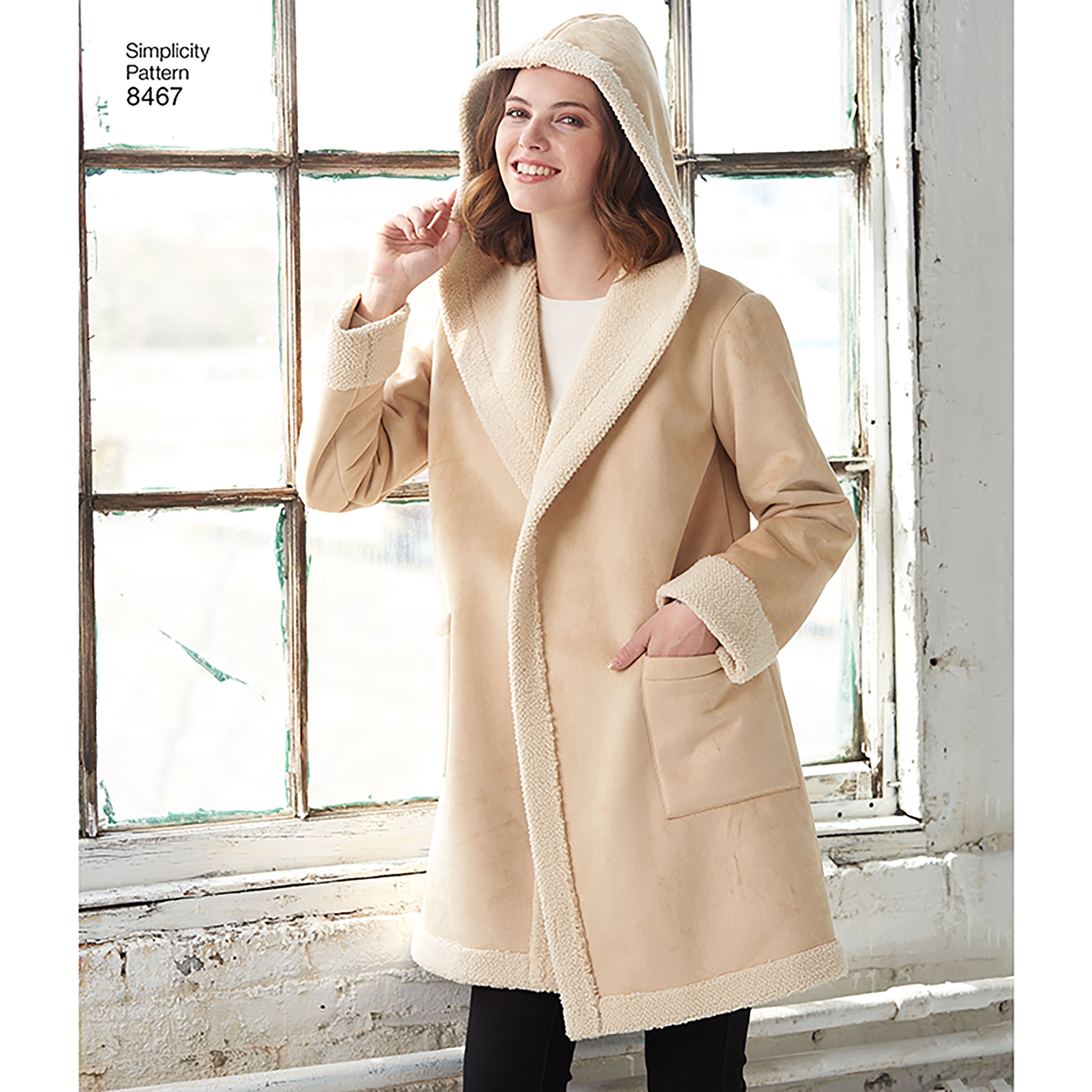 Simplicity Misses' Size 16-24 Lined Coat or Jacket Pattern, 1 Each ...