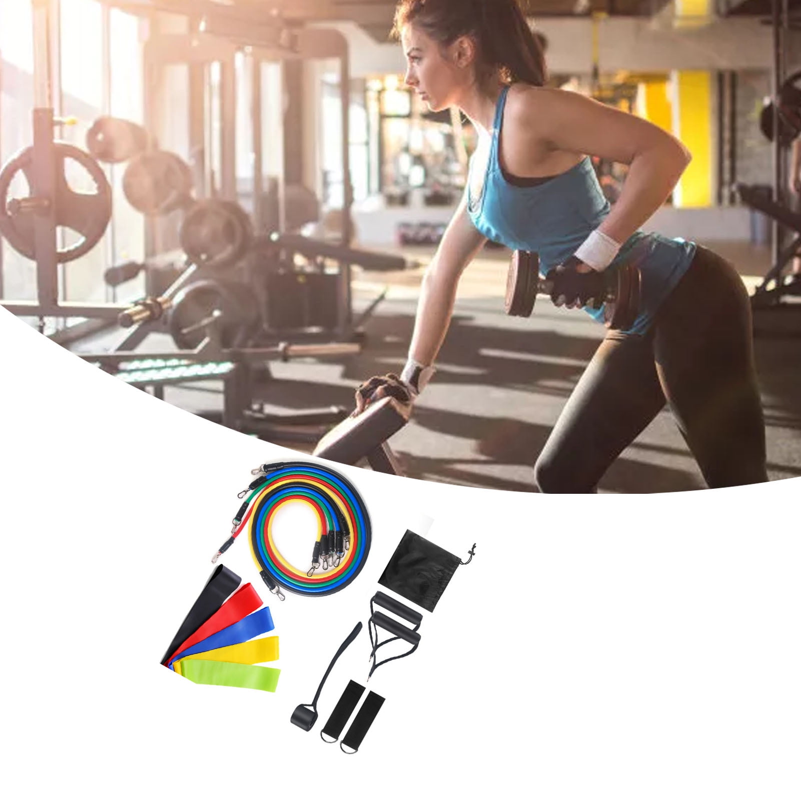 Click here for Super Homeca Fitness Puller 16pcs Exercise Tube Ba... prices