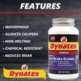 Dynatex Ceramic Disc Brake Grease 8 oz Tub - Synthetic High-Temp -40°F ...