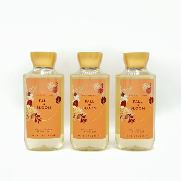 Bath & Body Works Fall In Bloom 10oz Shower Gel 3-Piece Bundle ...
