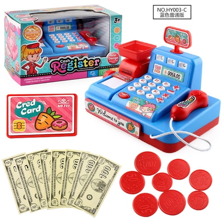 Simulation Cashier Supermarket Checkout Counter Music Light Role Play ...