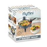 MyMini Electric Skillet, 7 inch, 600 watts, Gray - Walmart.com
