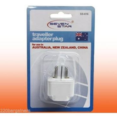 US to CHINA Travel Adapter Plug Universal ASIA Type E(C/F) A & I 3 Pack ...