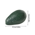 6 Pack Artificial Avocado Models Fruit Model Restaurant Display Props ...