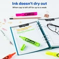 Avery Hi-Liter Desk-Style Highlighters, 4 Pack Assorted Colors ...