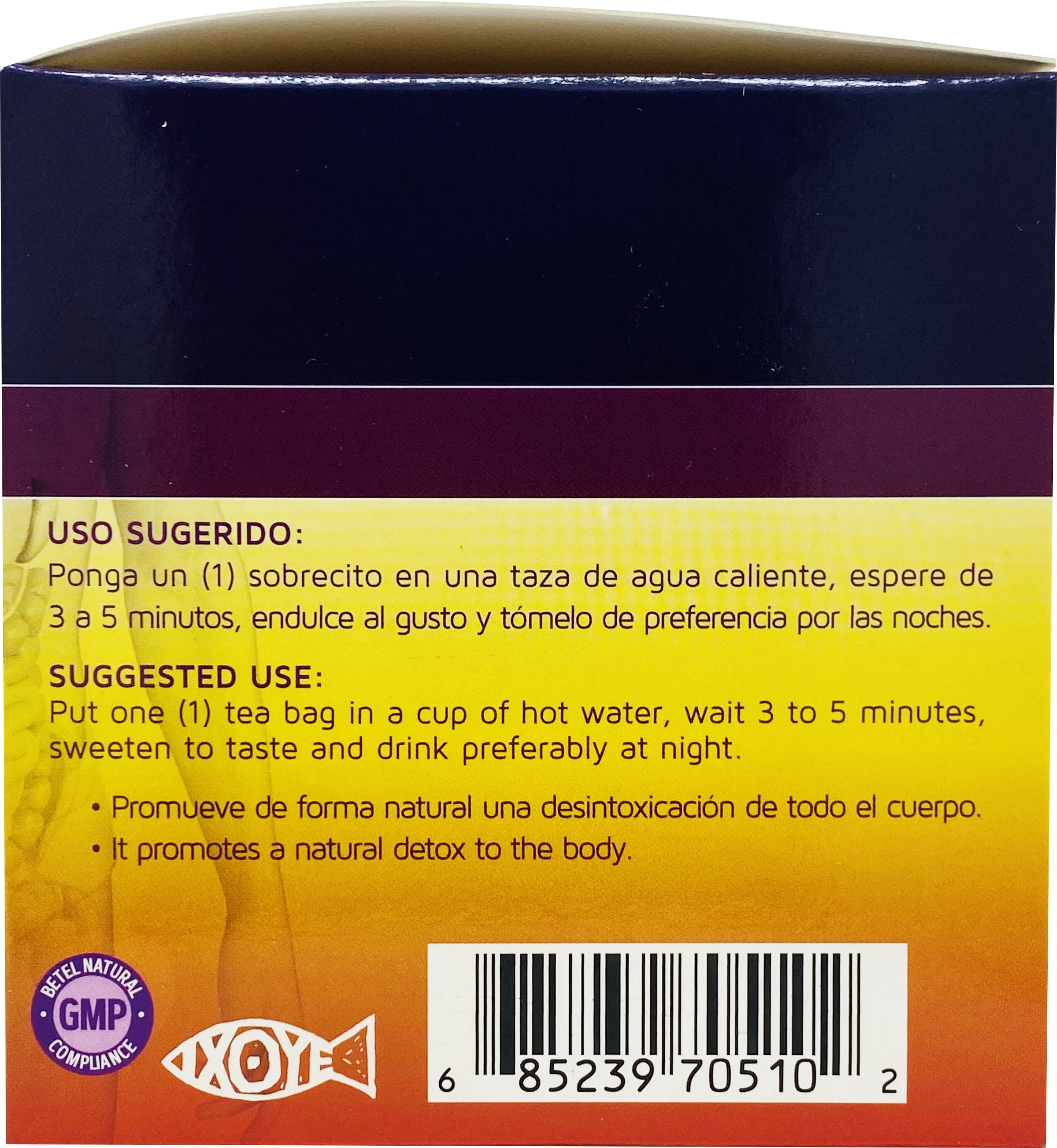 Buy Detoxsan Total Detox Tea by Betel Natural - Whole Body Detox ...