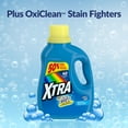 Xtra Plus OxiClean Stain Fighting Liquid Laundry Detergent, Crystal Clean Scent, 192oz for ...