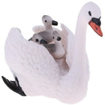 Schleich - Farm World: White Swan Animal Toy, Educational, Realistic ...