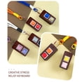 Stress Relief Keychain Press Button Fidgets Toy For Anxieties Portable ...