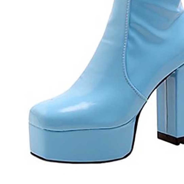 70s Disco GoGo Boots LIPIJIXI 70s Platform Knee High Boots - Disco GoGo ...