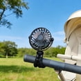 Flexible Tripod Fan | USB Rechargeable Portable Fan with Octopus Grip ...