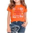 Ahabrexf 's Day Girls Short Sleeve Printed T-shirt for Girls, Crew Neck ...