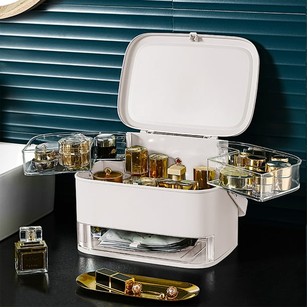 Tfalo Closet Organizers And Storage Cosmetic Box Home Desktop Large