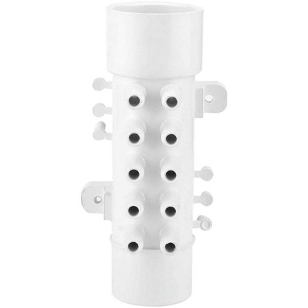 Lunfar 1.5in 10mm 10 Port Swimming Pool Plumbing Manifold PVC Swimming ...