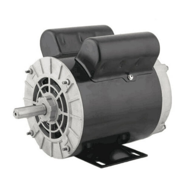 2HP Air Compressor Electric Motor Single Phase 56 Frame 5/8" Shaft ...