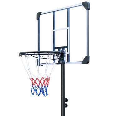 Dextrus 32" Portable Basketball Hoop, 4.4-8.5ft Adjustable Height ...